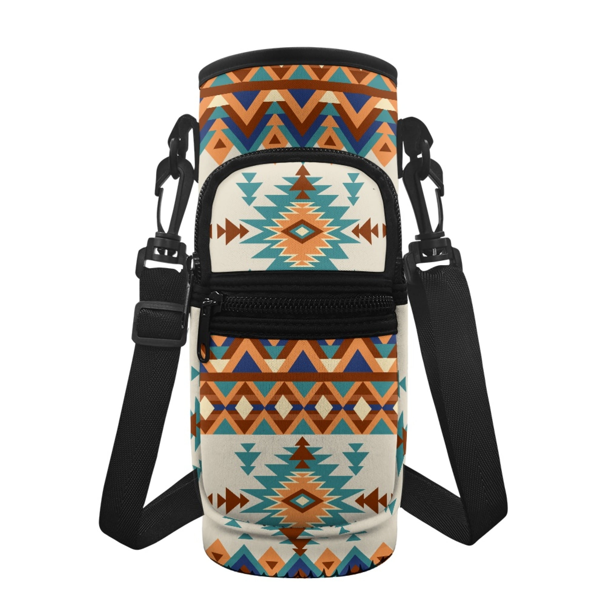 FOR U DESIGNS Aztec Western Geometric Water Bottle Carrier for Men ...