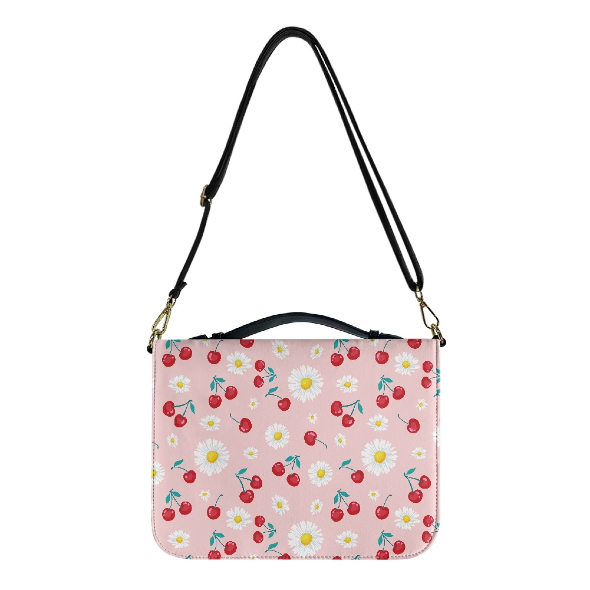 FOR U DESIGNS Cherry Daisy Bible Bags for Women Aesthetic Bible Case with Handle Size X-Large ...