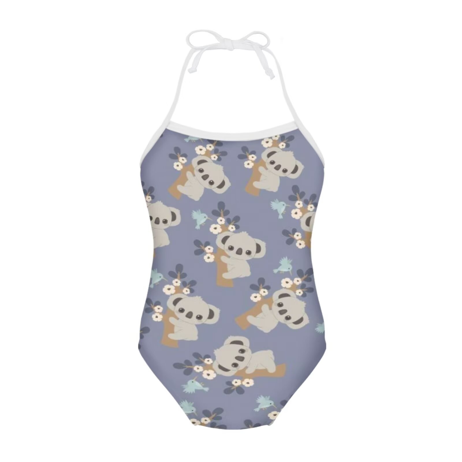 FOR U DESIGNS Cute Baby Girl Sleeveless Swimsuit Koala Bird One Piece ...