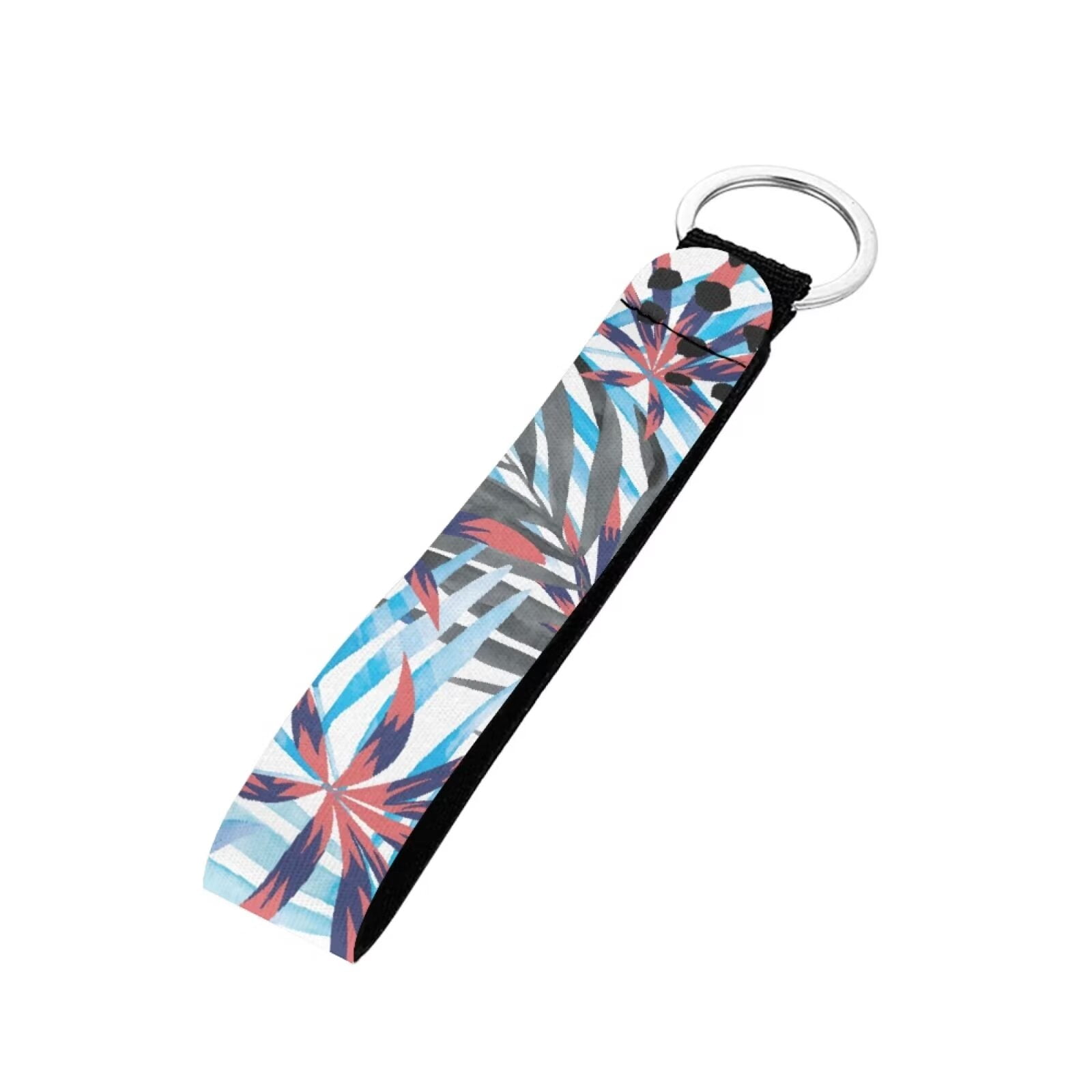 FOR U DESIGNS Palm Leaves Hand Wrist Lanyard for Keys Bags Stretchy ...