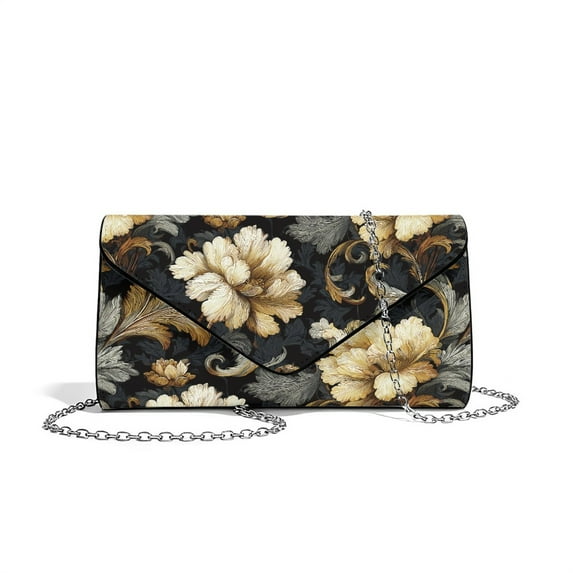 FOR U DESIGNS Peony Leaf Clutch Purses for Women Waterproof Ladies ...