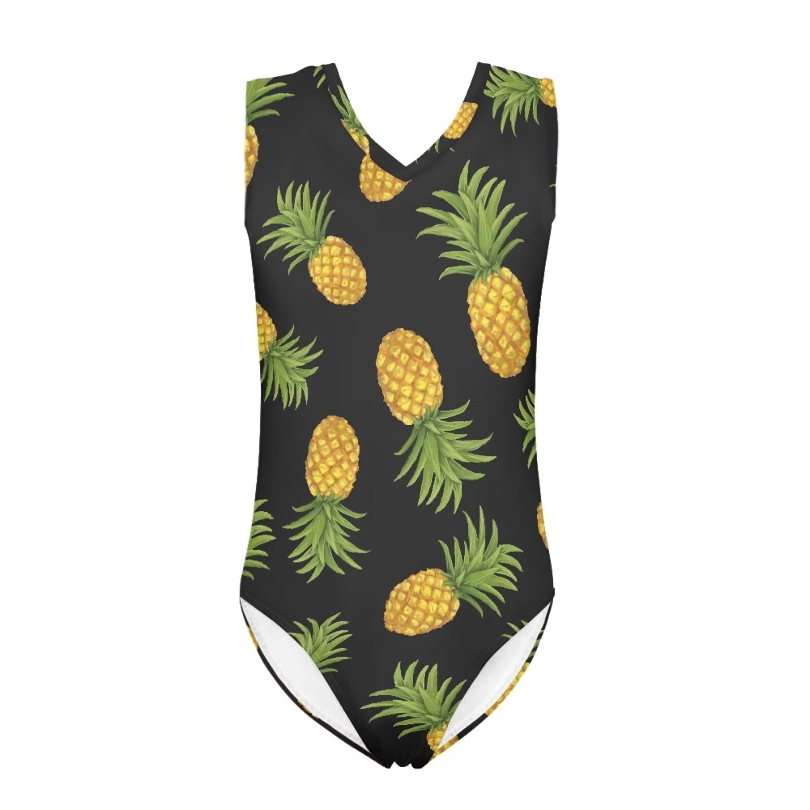 FOR U DESIGNS Pineapple One Piece Swimsuit Teens 11-12 Years Old Beach ...