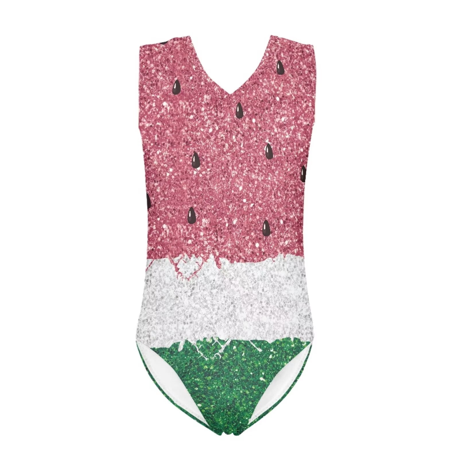 FOR U DESIGNS Skin-Friendly One Piece Swimsuit Teens Cute Watermelon ...
