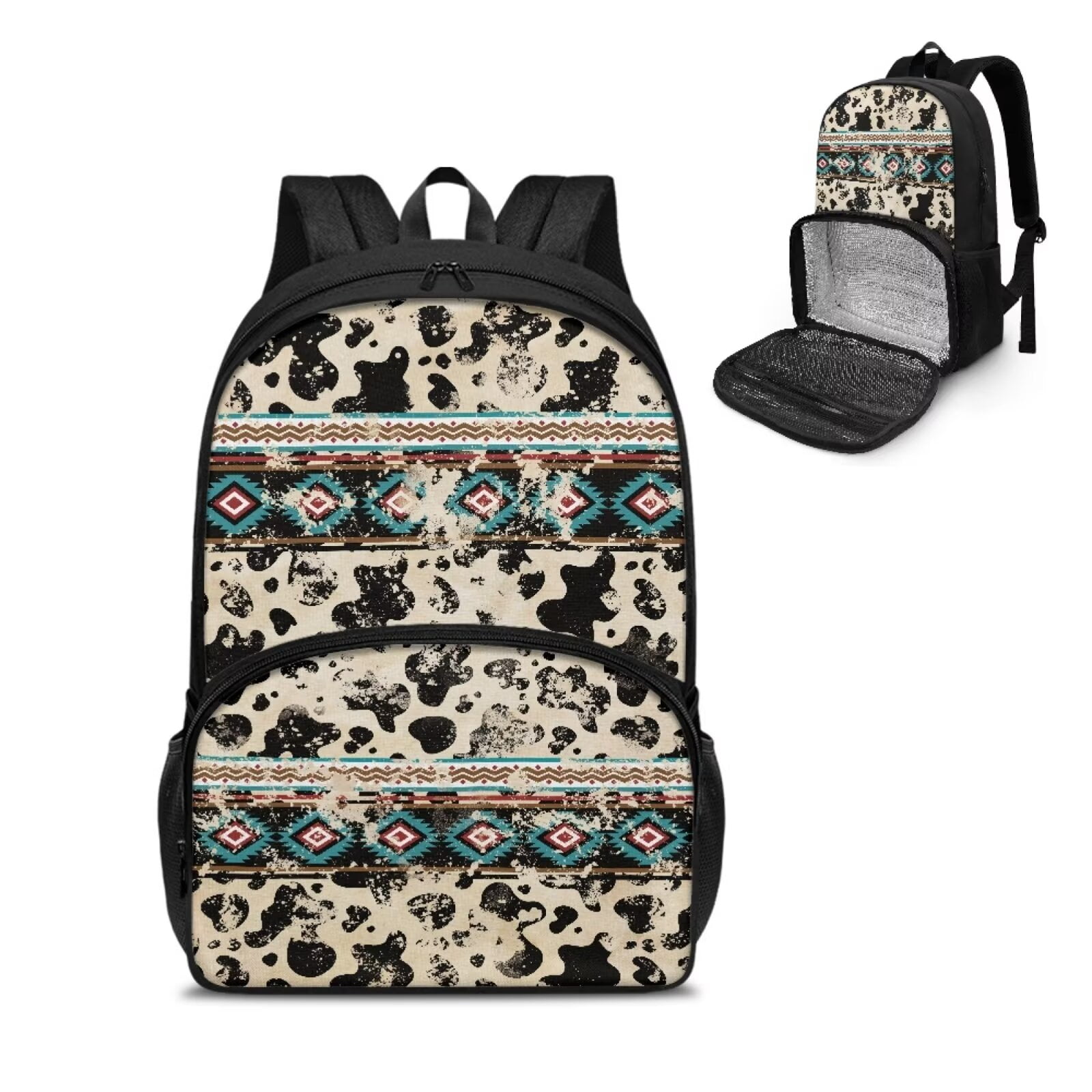 FOR U DESIGNS Soft Lunch Backpack for Women Men, Primary School Bag ...