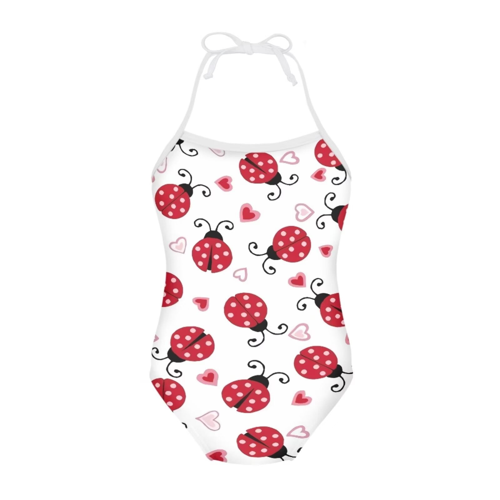 FOR U DESIGNS Soft One Piece Bathing Suit Size 7-8 Years Adorable ...
