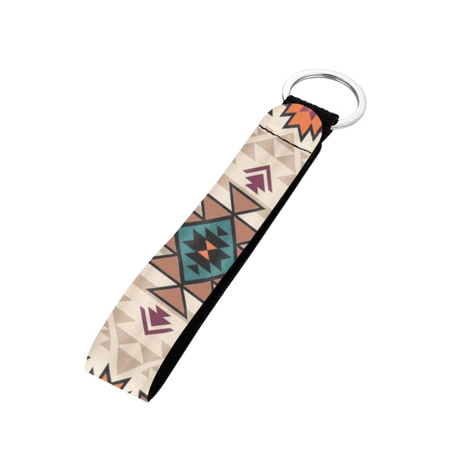 FOR U DESIGNS Southwest Aztec Horse Keychain Wristlet Strap Washable ...
