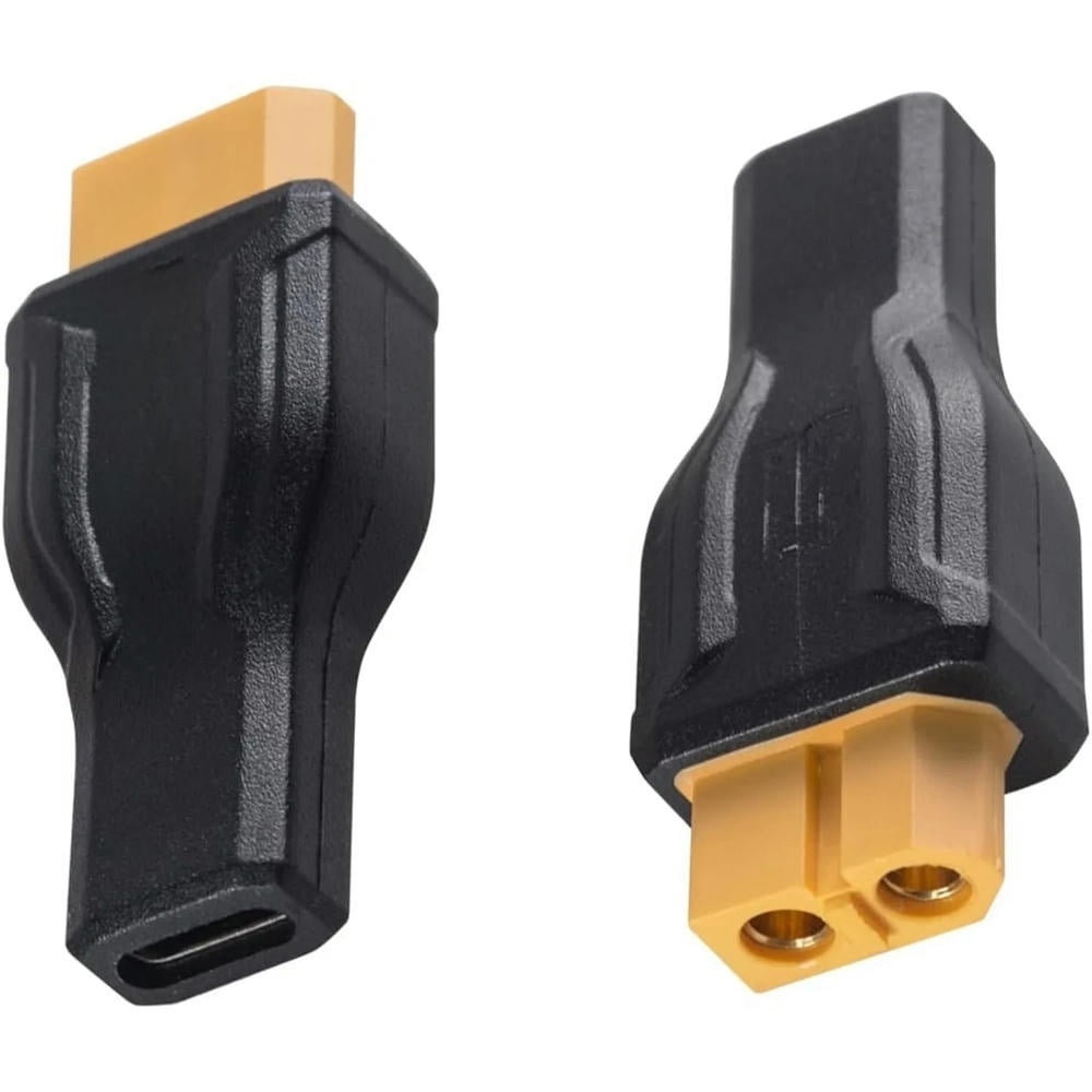 FOR USB C to XT60 Extension 2pack Adapter 100W 20V/5A for Model, Energy ...