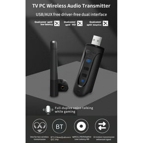 Wireless Bluetooth Adapters with aptX HD for High-Quality Audio