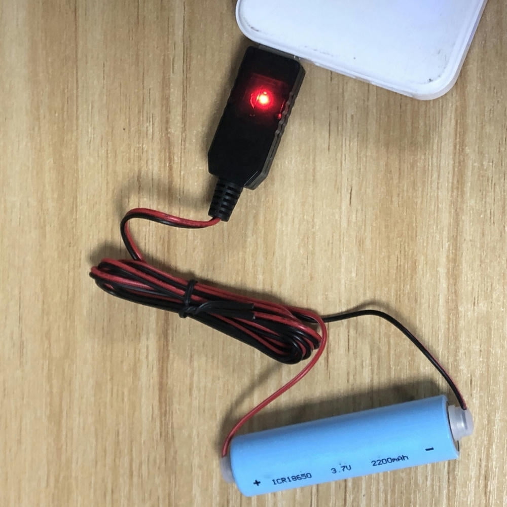 FOR USB Magnetic Cable for 3.7V 14500 16340 26650 Smart Re able Lithium ...