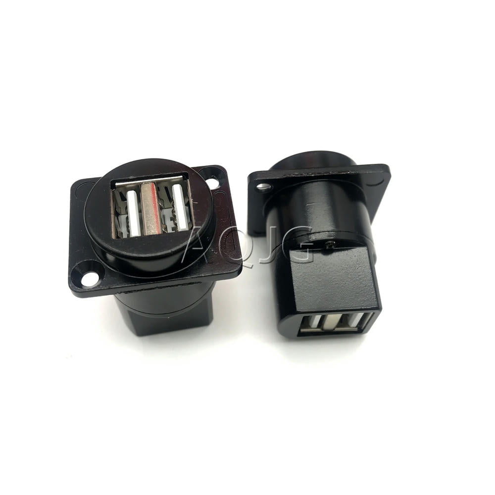 FOR USB dual A-port Female to female D-type USB socket module 86 Single ...