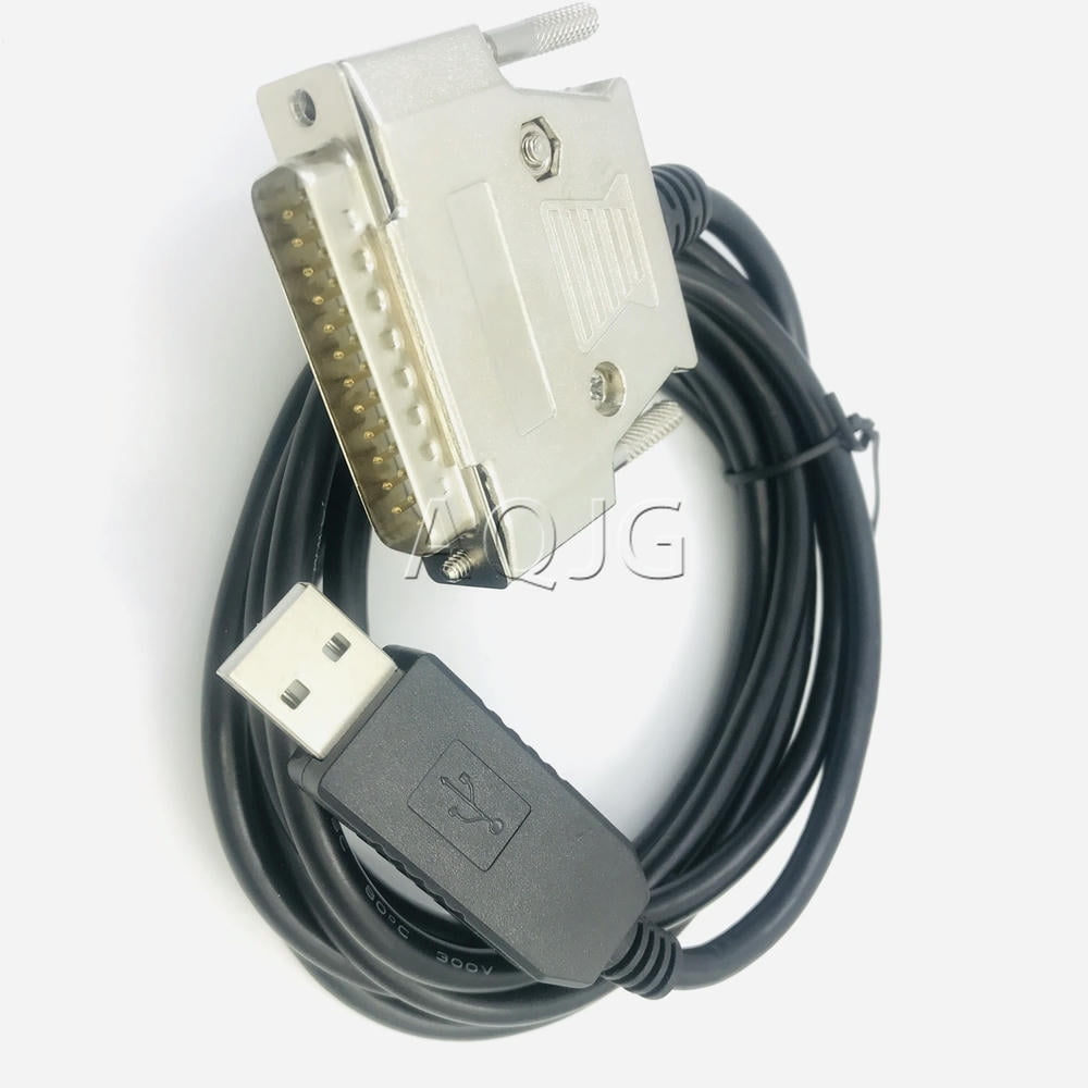 FOR USB to DB25 male serial port CNC machine tool RS232 data signal ...