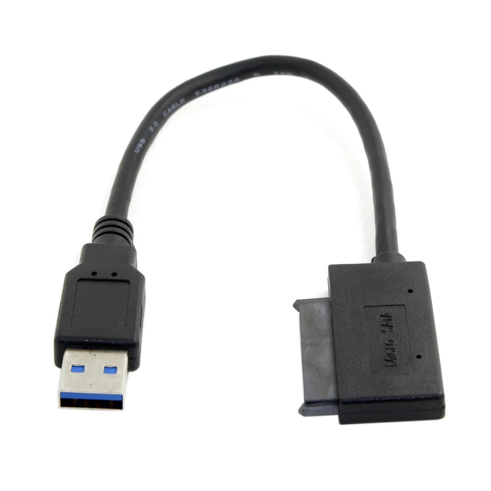 FOR USB to Micro SATA Cable for Adapter 7+9 16 Pin 1.8 SSD for Adapter ...