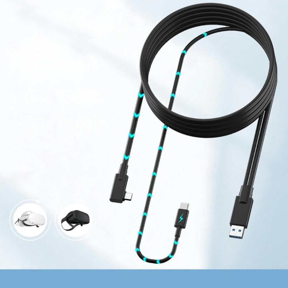 FOR USB3.2 to Type-c Link Cable 16FT(5M) for 2/4 VR Headset Dual Ports ...