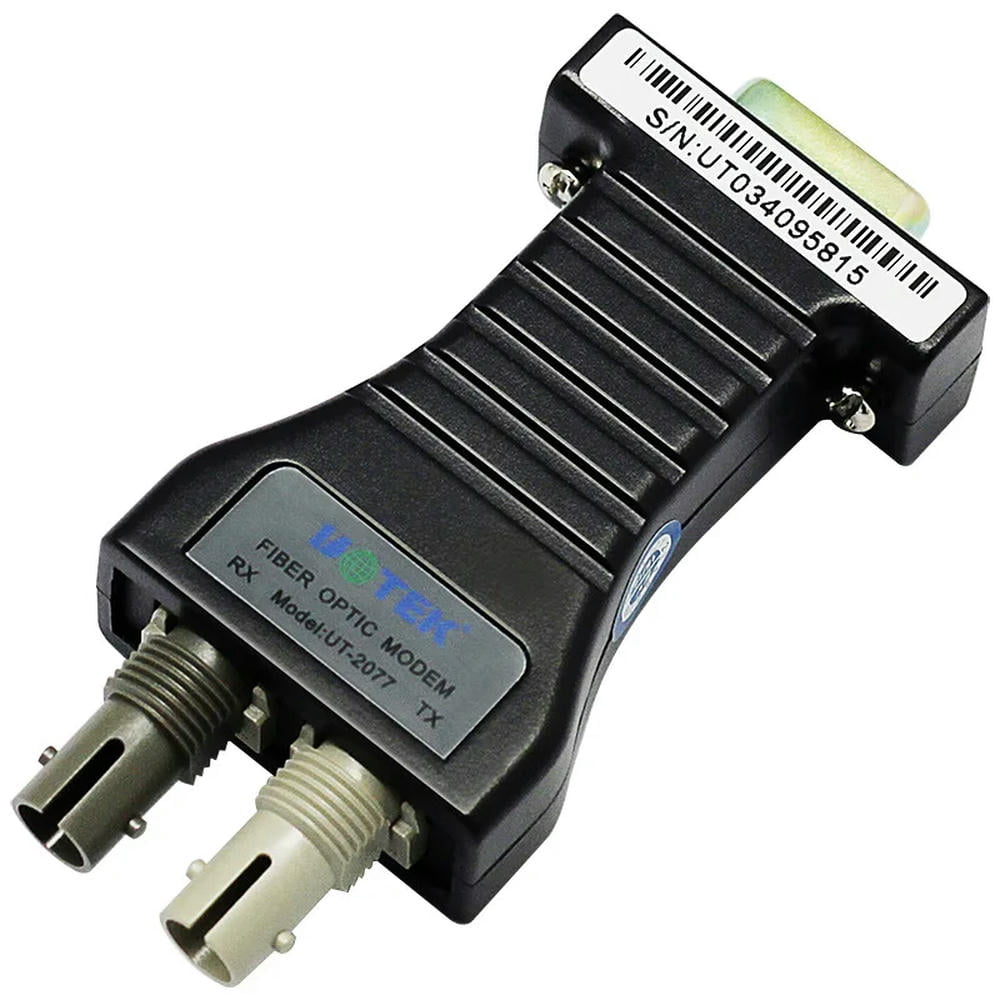 FOR UT-2077 Passive Optical to Serial RS-232 to Fiber Optic Converter ...