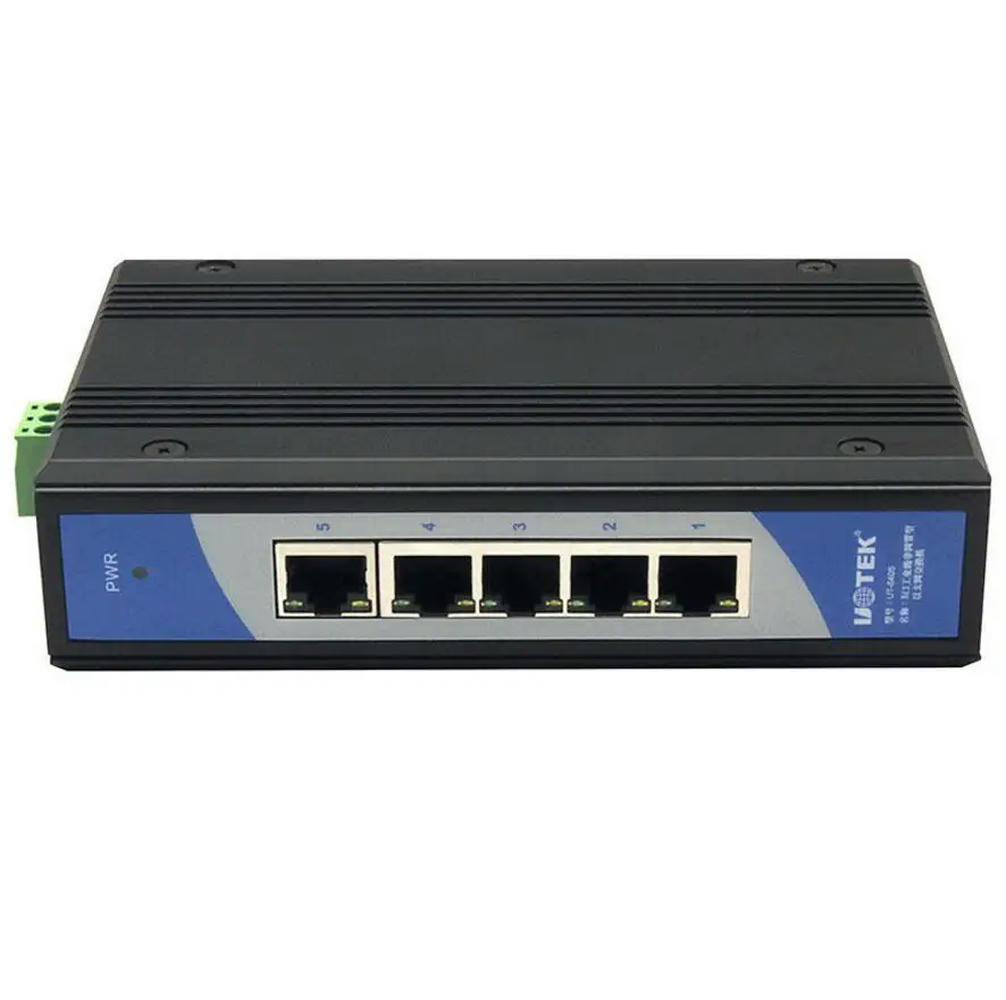 FOR UT-6405 5 port industrial grade non-managed Ethernet switch 10 ...