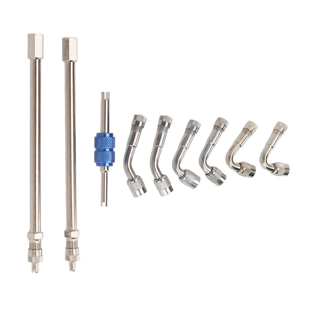 FOR Valve Stem Extenders Metal 45 90 135 Degree Tire Dually Valve Stem ...