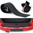FOR Volvo XC60 2010-2017 Rear Bumper Protector Gard Trim Rubber Cover ...
