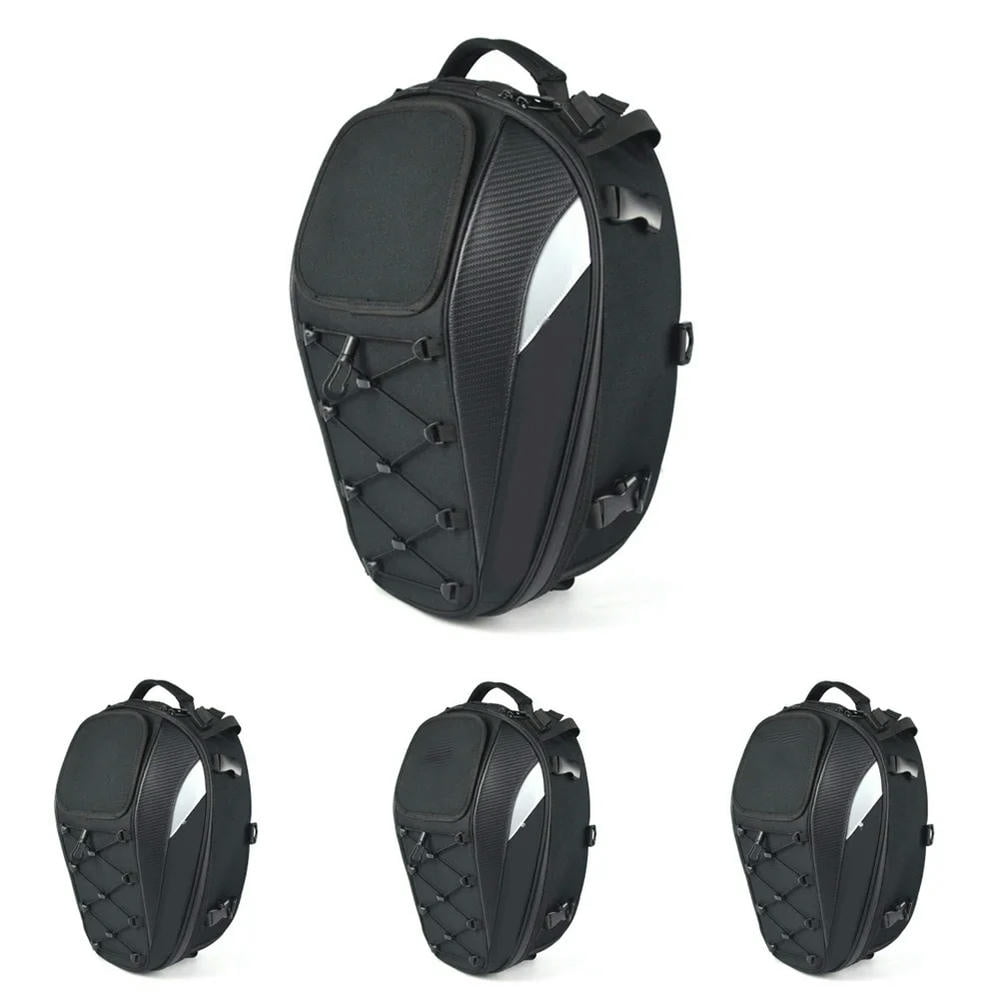 FOR Waterproof Motorcycle Tail Bag Multi Functional Rear Motorcycle ...