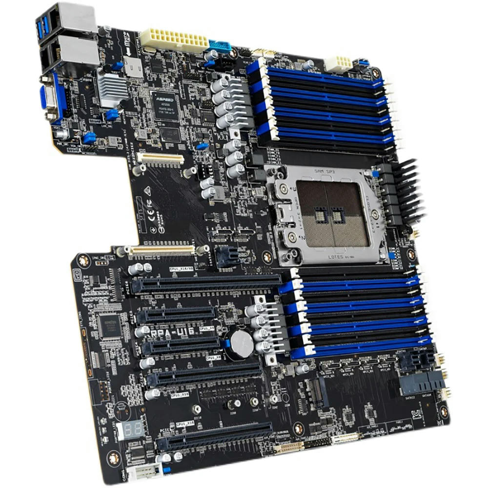 FOR Workstation Motherboard For For KRPA-U16 IPFS PCI4.0 Fully Tested ...