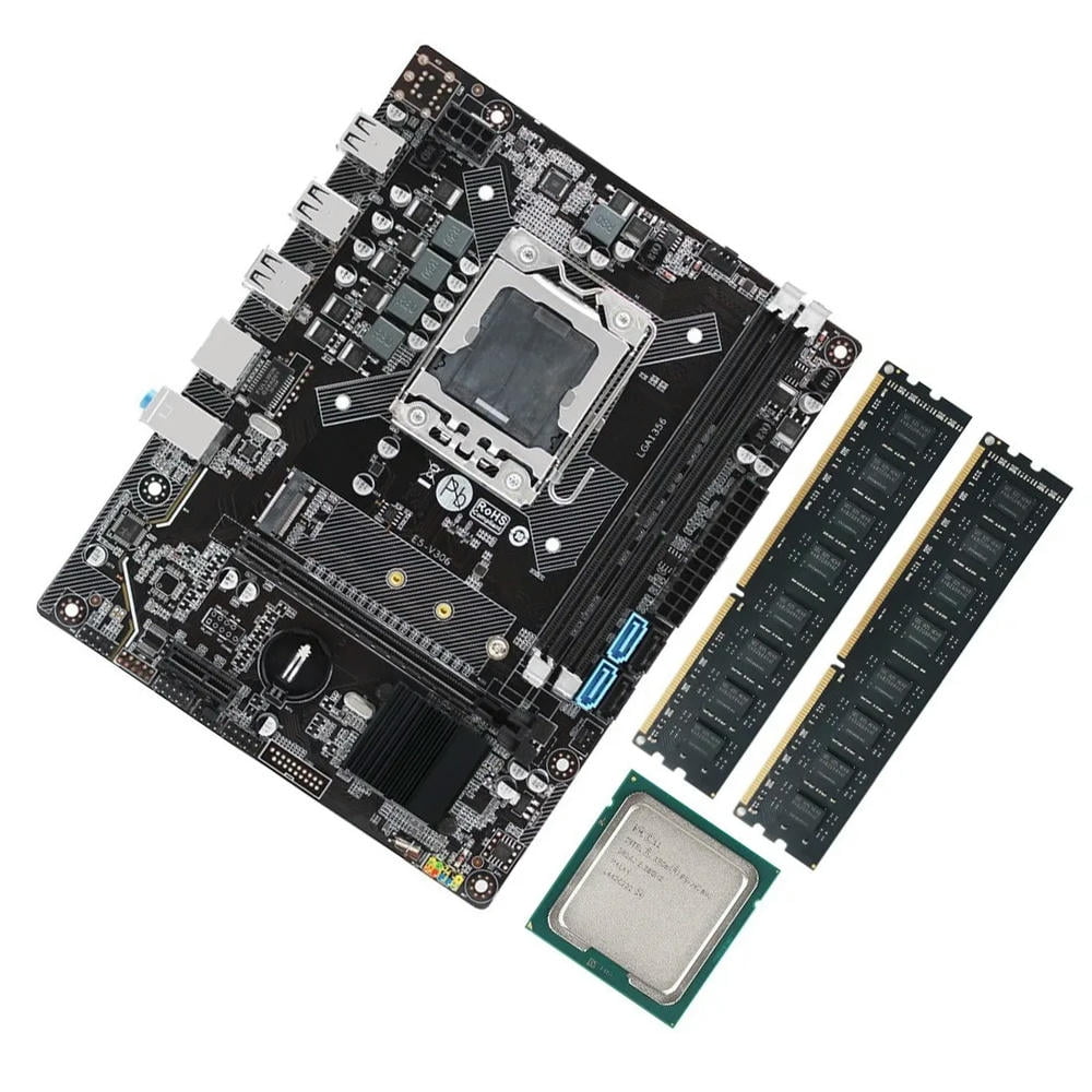FOR X79 Motherboard Set Kit LGA 1356 with Xeon E5 2420 V2 CPU 8GB(2X4GB ...