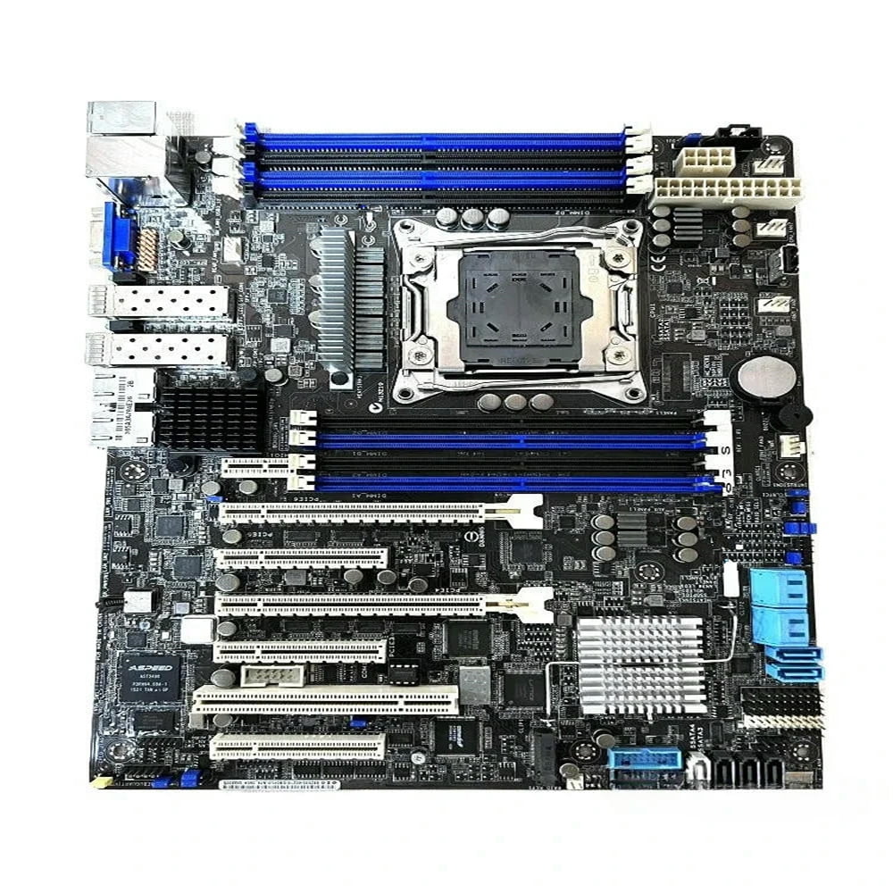 FOR Z10PA-U8/10G-2S main board C612 single channel X99 with 10 Gigabit network interface card ...