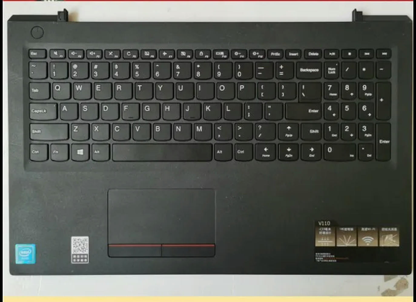 FOR laptop keyboard with touc ad palmrest for V110 V110-15 ISK IKB AST ...