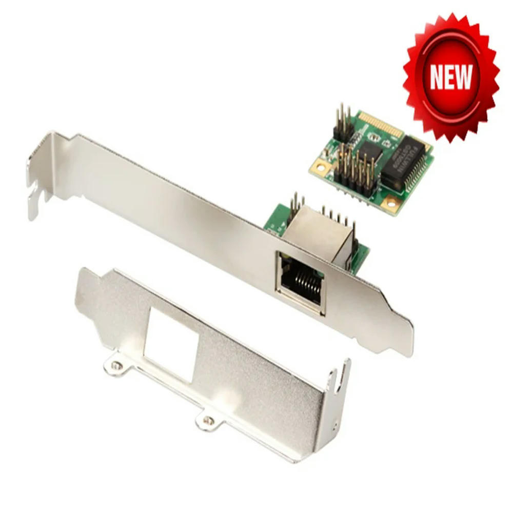 FOR mini PCIe Ethernet Network Card For Mini ITX mini PCI-e to RJ45 ...