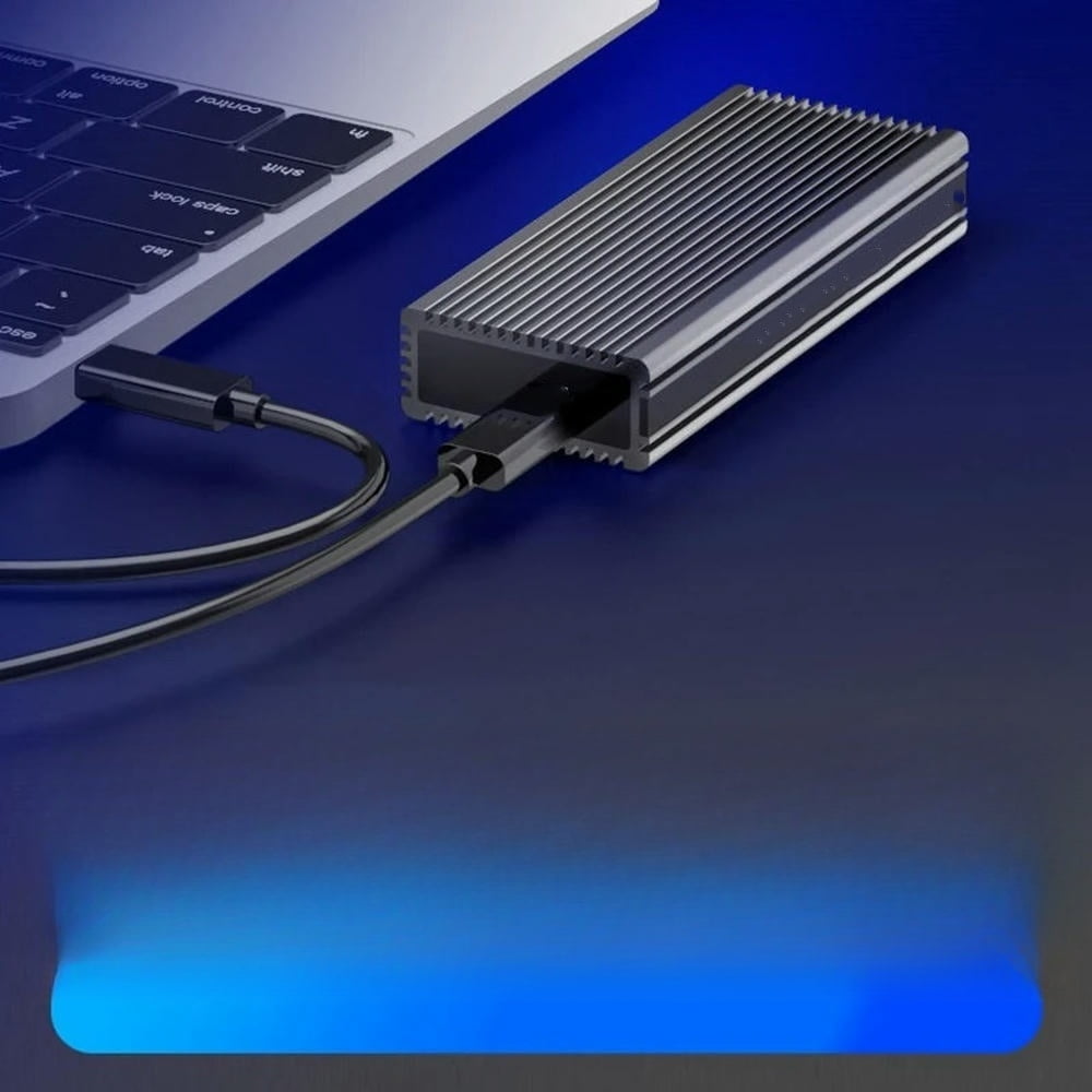 FOR type-c M.2 Nvme Solid-State Hard Disk Box External Notebook Hard ...