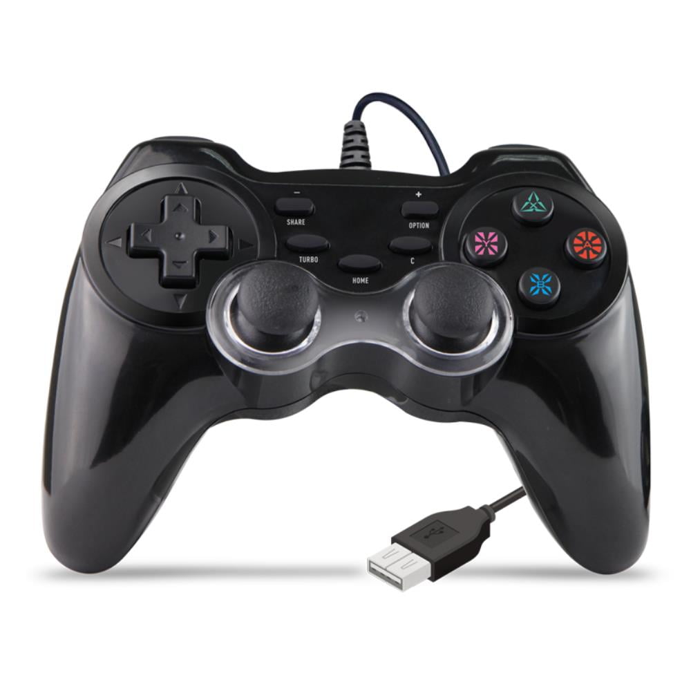 FOR wired Multi game controller for PS3 for PC 360 with Turbo function - Walmart.com
