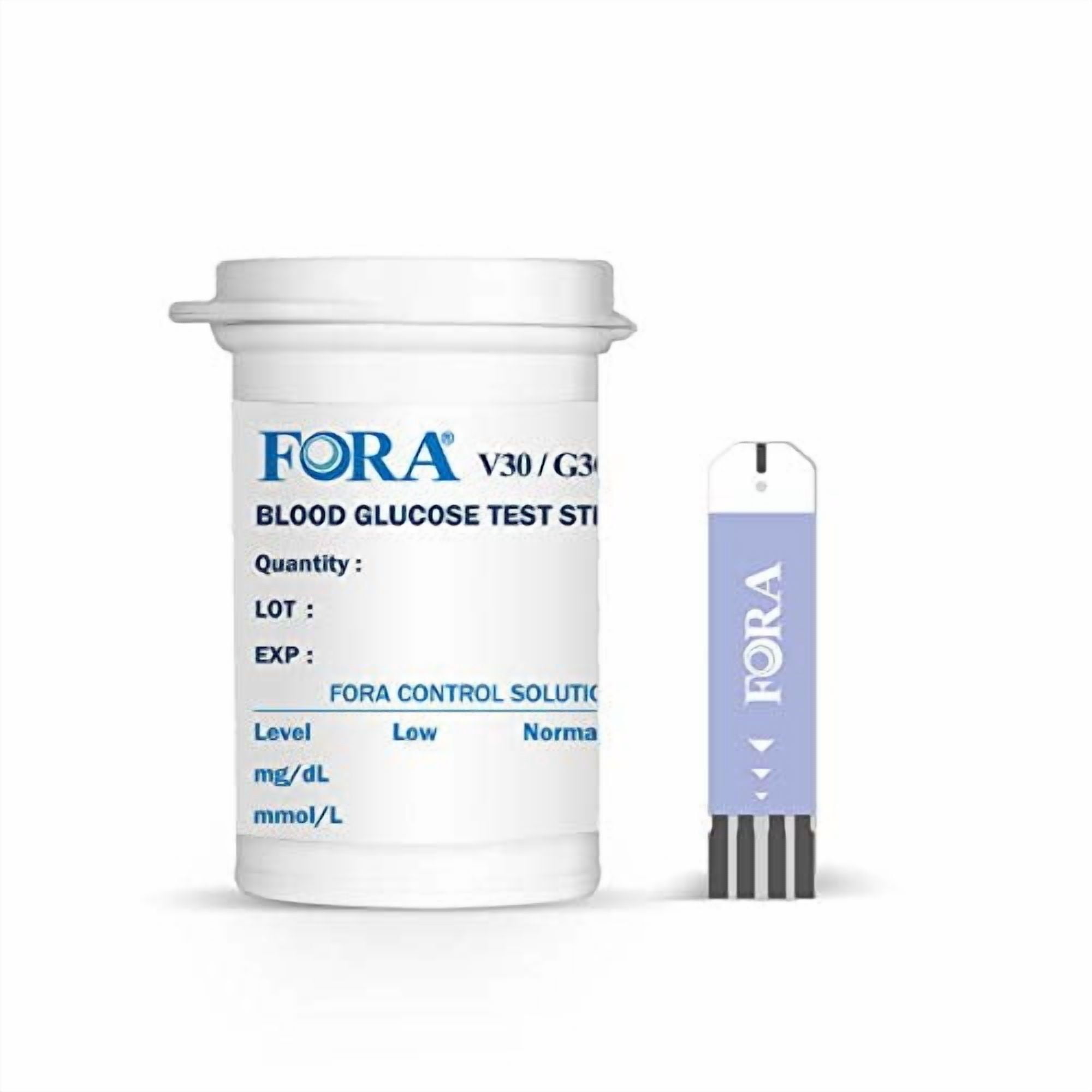 FORA V30/G30/PremV10 DME Test Strips, 50 Strips - Walmart.com