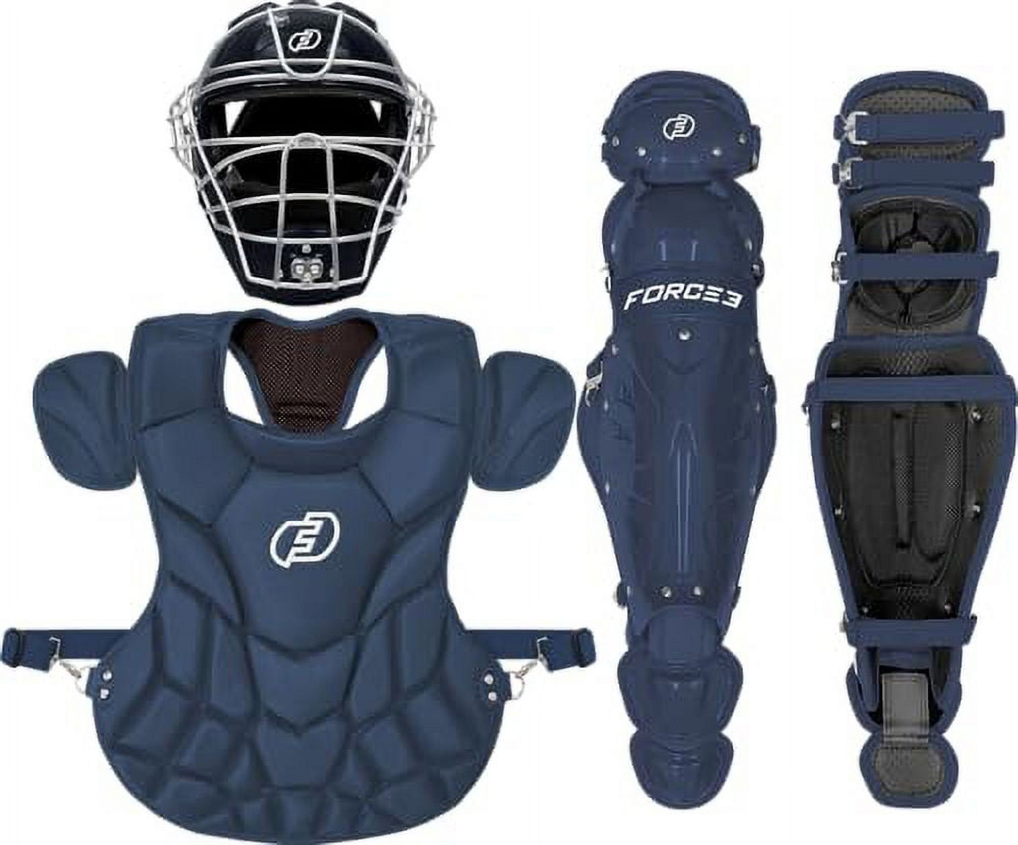FORCE3 PRO GEAR Youth Solid State Catcher's Set with Hockey Style ...