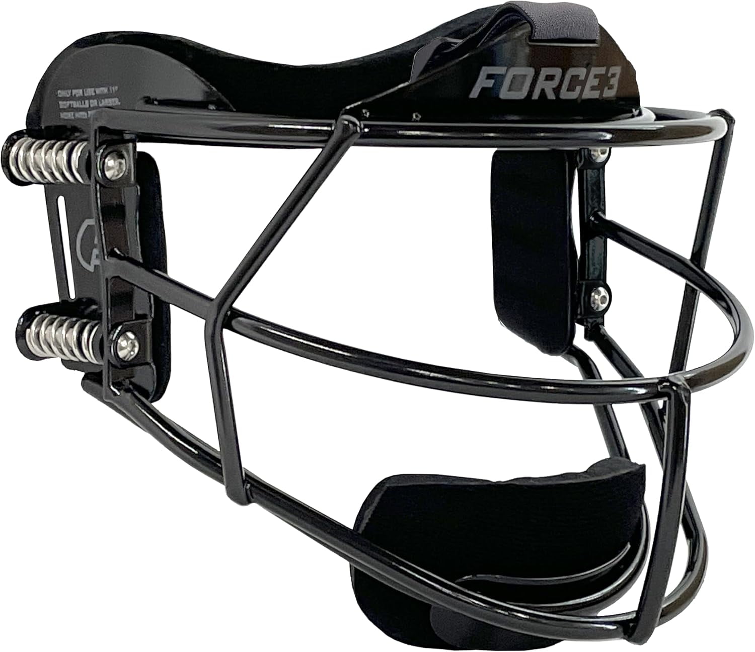 FORCE3 Softball Fielder's Defender Mask with Patented S3 Shock ...