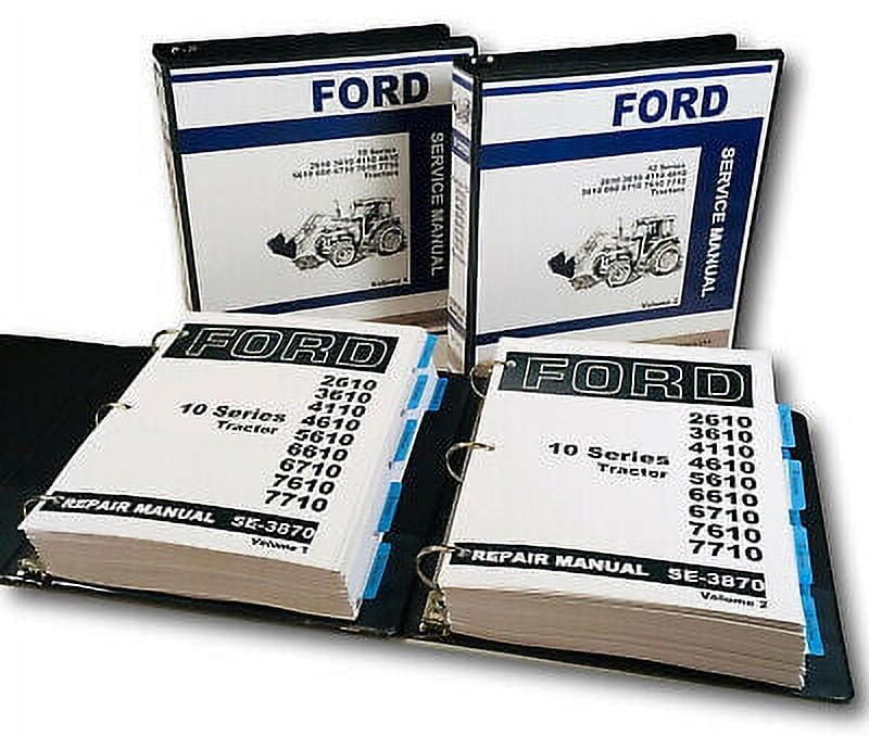 FORD 234 334 3910 TRACTORS SERVICE REPAIR SHOP MANUAL TECHNICAL BOOK ...