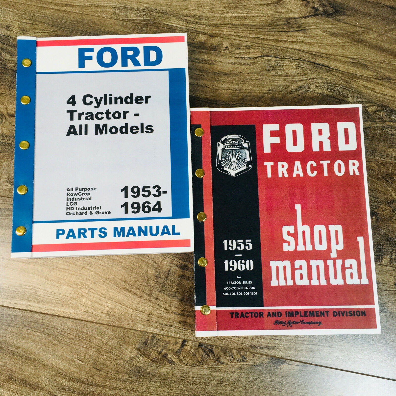 FORD 701 801 901 1801 TRACTOR SERVICE REPAIR SHOP MANUAL PARTS CATALOG ...