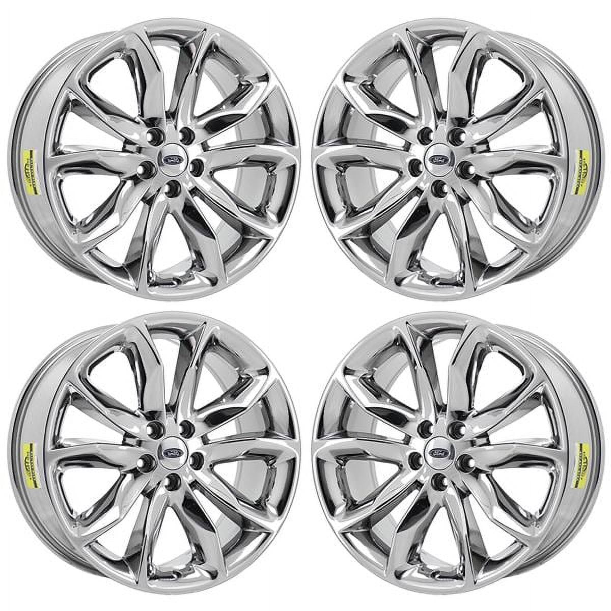 FORD EXPLORER 2011 - 2019 PVD BRIGHT CHROME Factory OEM Wheels Rims ...