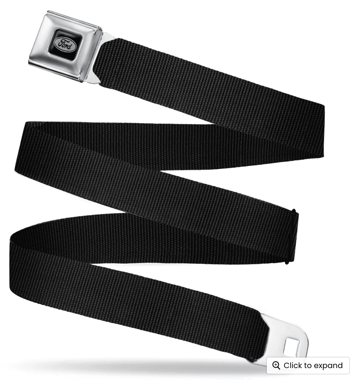 FORD Logo Seatbelt Seat Belt with Buckle Taurus Mustang Buckle-Down Web ...