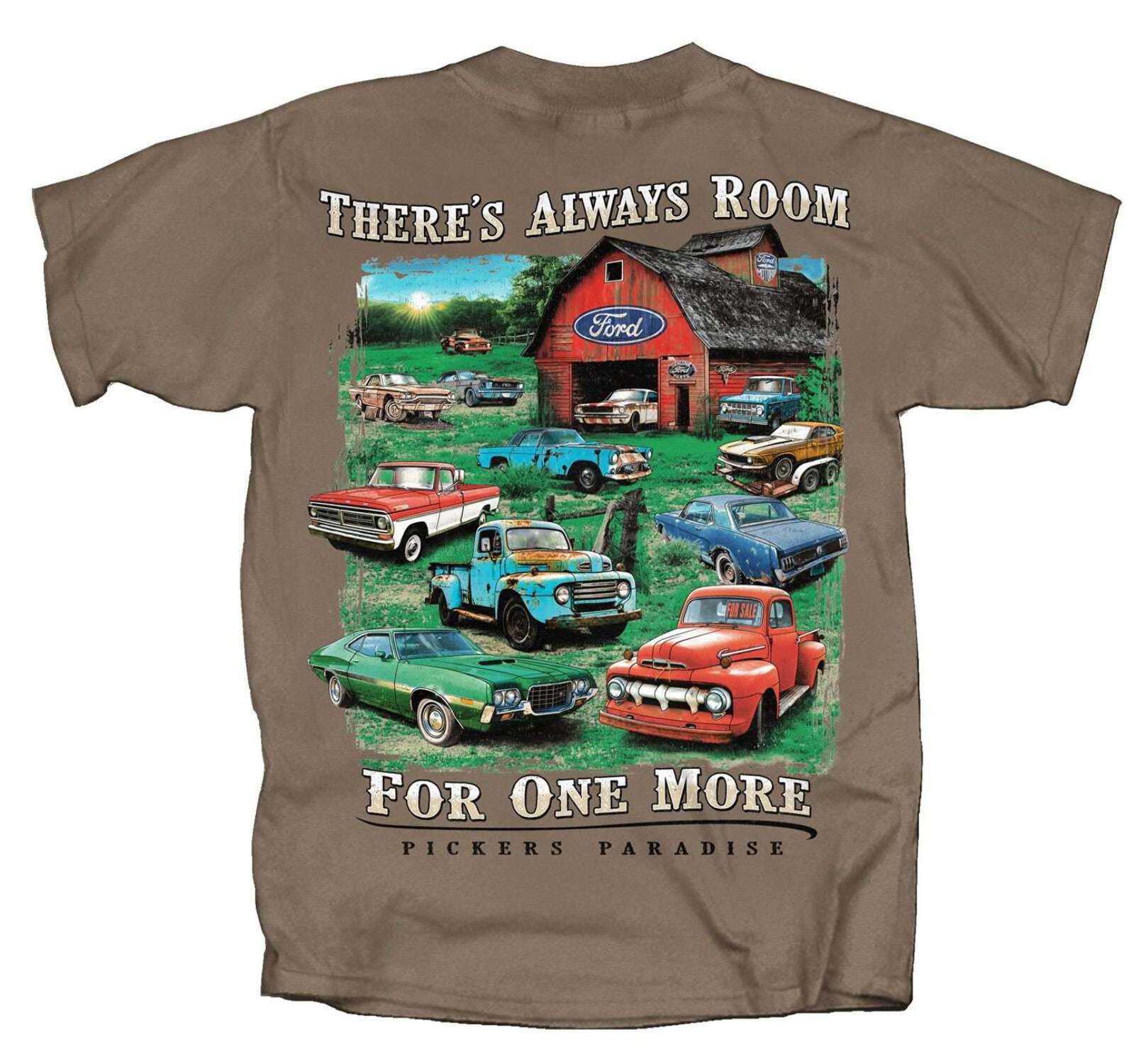 FORD Pickers Paradise-Always Room For One More Men's T shirt - Walmart.com