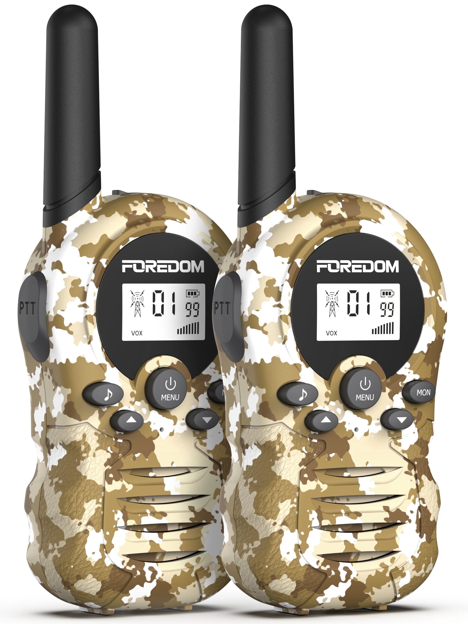 FOREDOM T388A Camouflage Walkie Talkies for Kids, Family Friendly, 2 ...