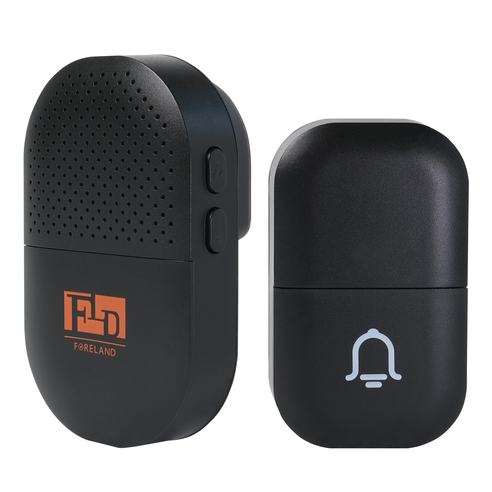 FORELAND Wireless Doorbell Battery Powered, 110 db Door Bell Ringer ...