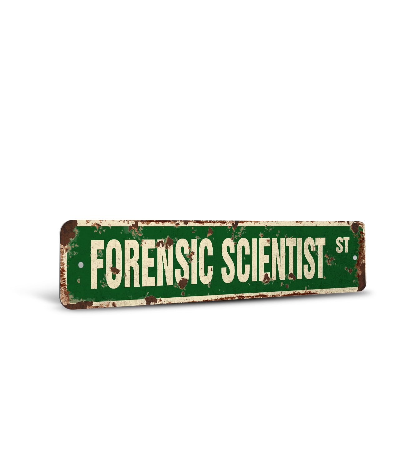 FORENSIC SCIENTIST Vintage Style Rustic Street Sign – Research Lab ...