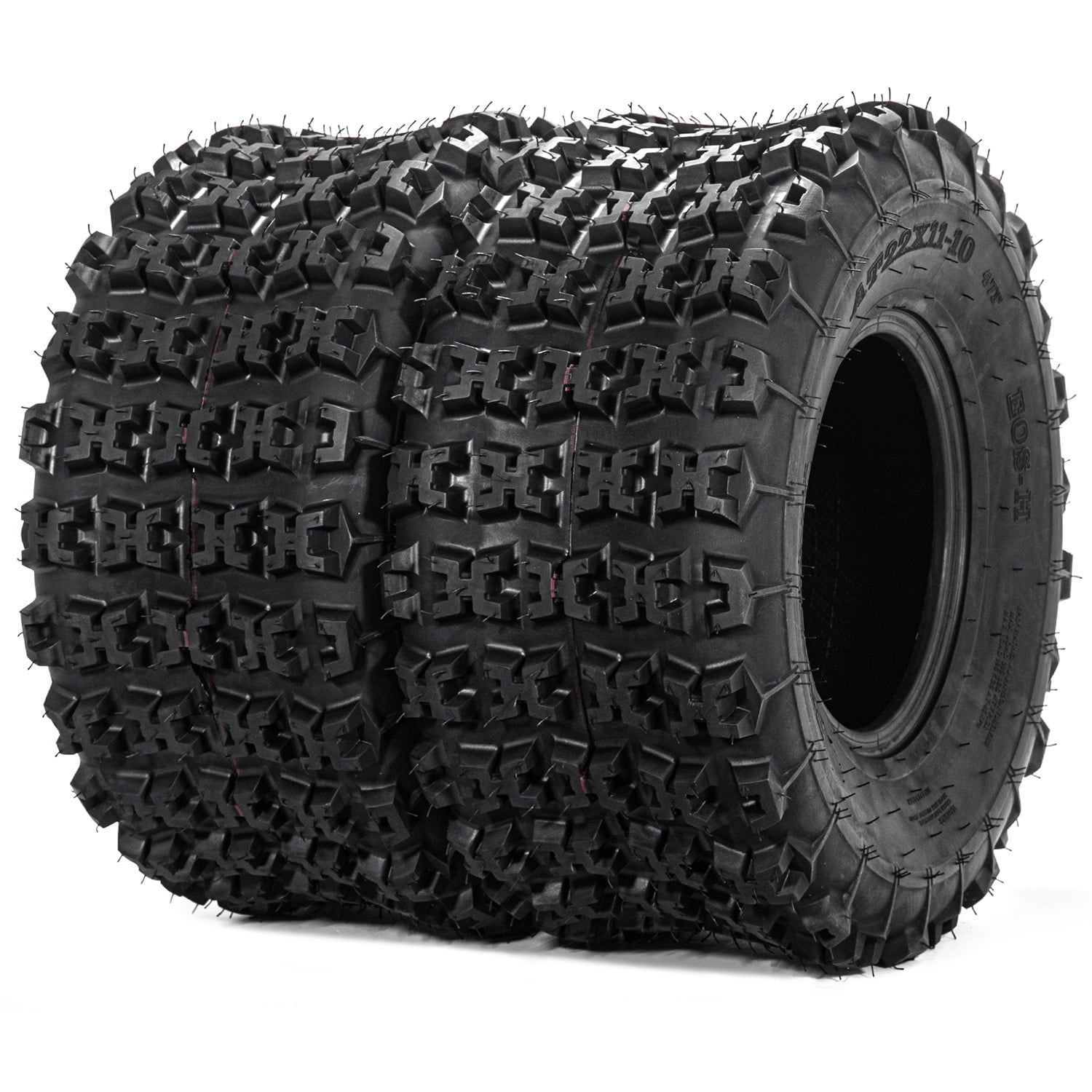 FORERUNNER 22x11-10 Sport ATV Tires All Terrain 22x11x10 6 Ply Tubeless ...