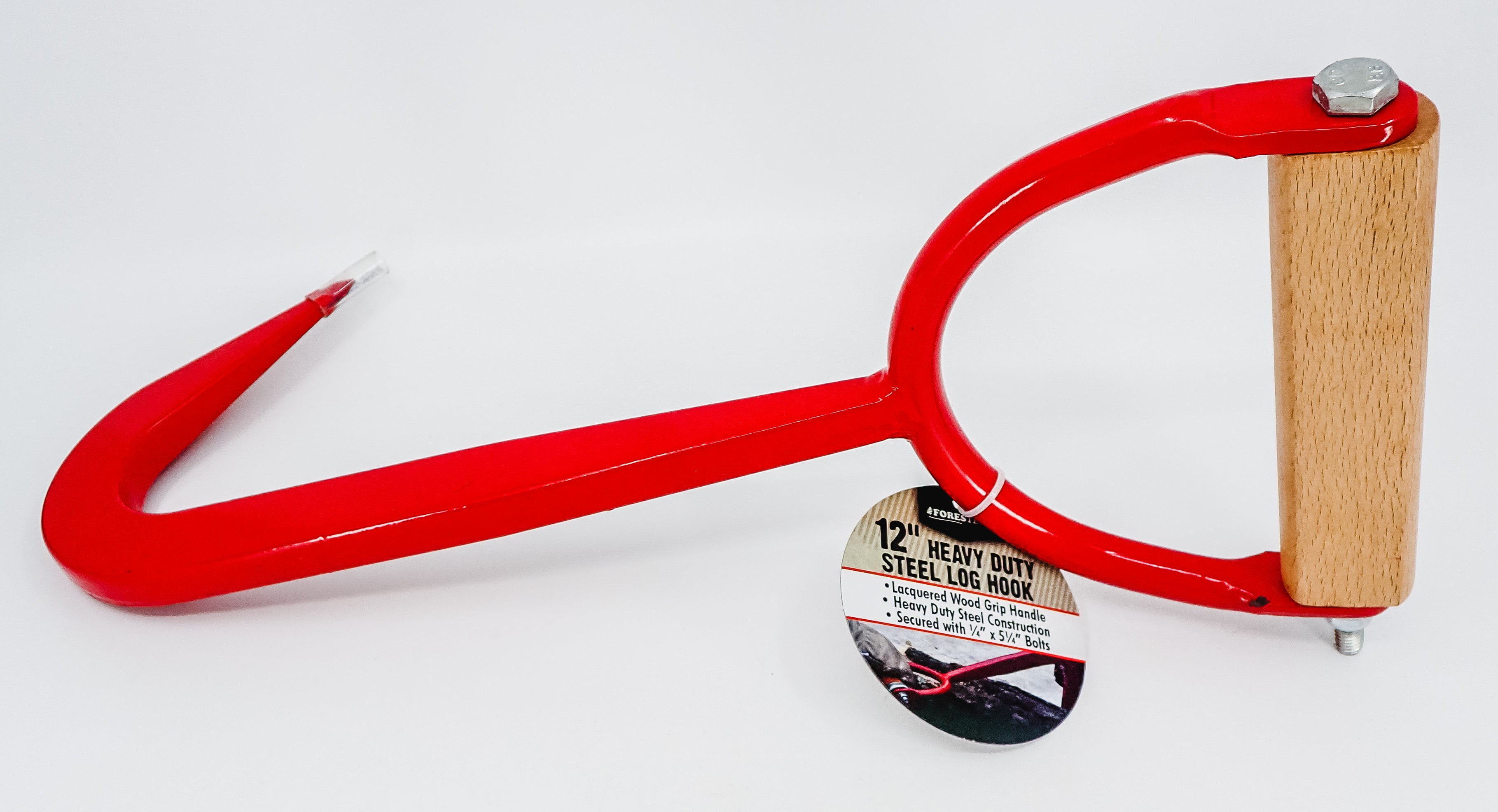 FORESTER 12" HEAVY DUTY LOGGING FIREWOOD LOG HANDLING HOOK TOOL ...