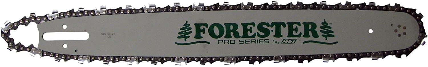 FORESTER 20" Chainsaw Bar & Chain Combo - 20in, 3/8” Pitch, 050 Gauge ...