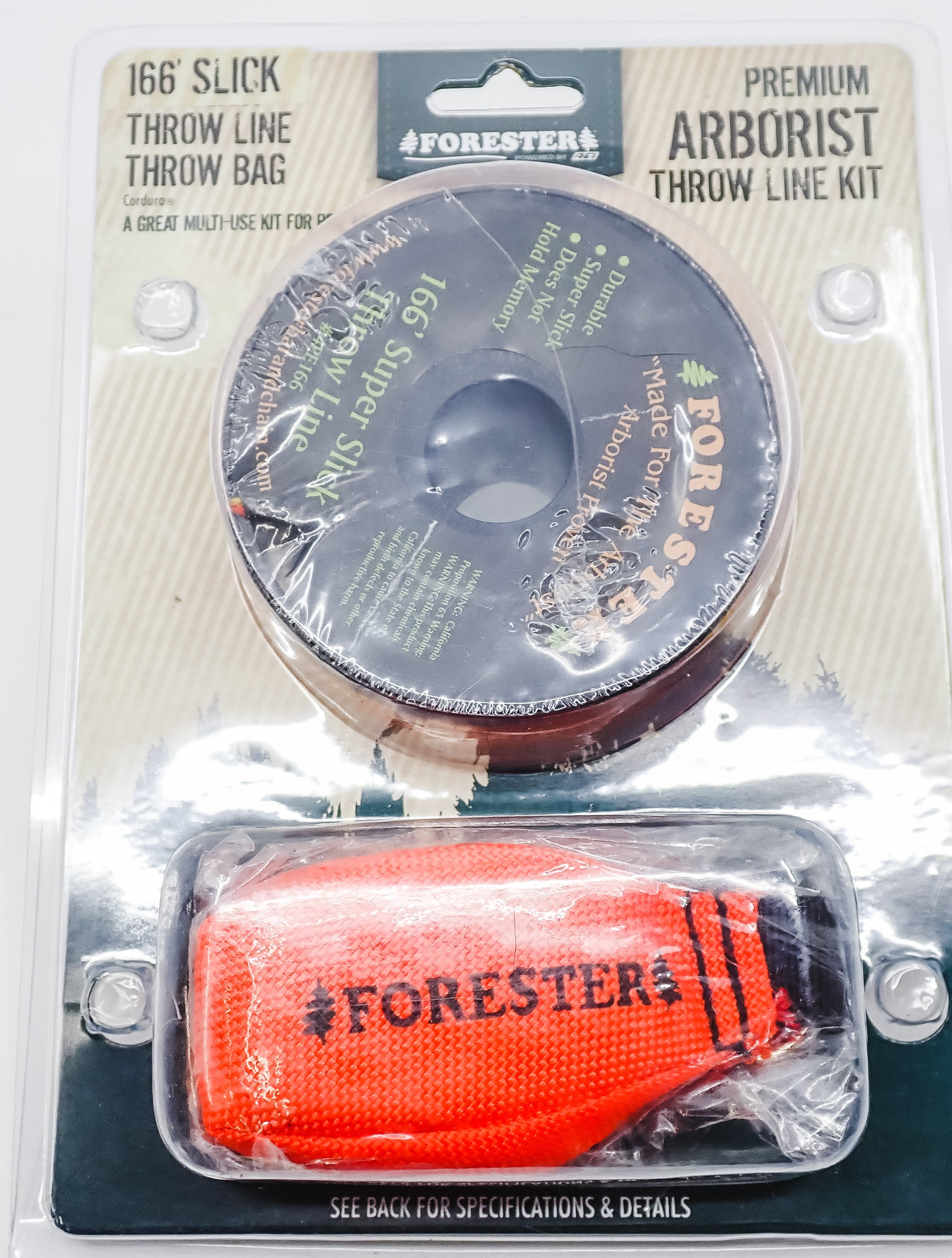 FORESTER ARBORIST SUPER SLICK THROW LINE AND 11OZ BAG - Walmart.com