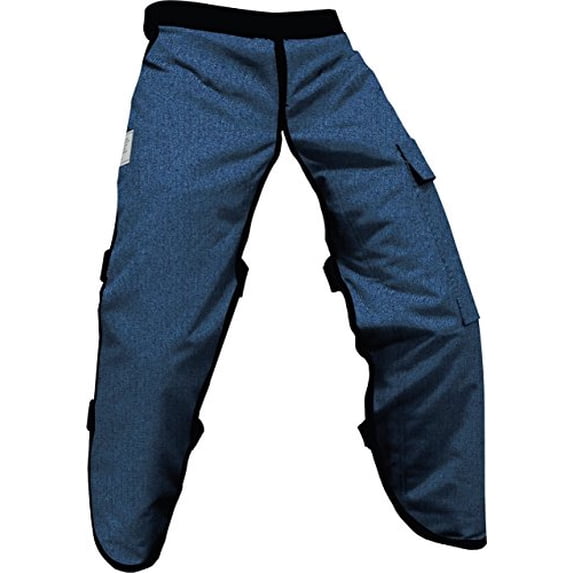 FORESTER Chainsaw Safety Chaps with Pocket, Apron Style (Regular 37 ...
