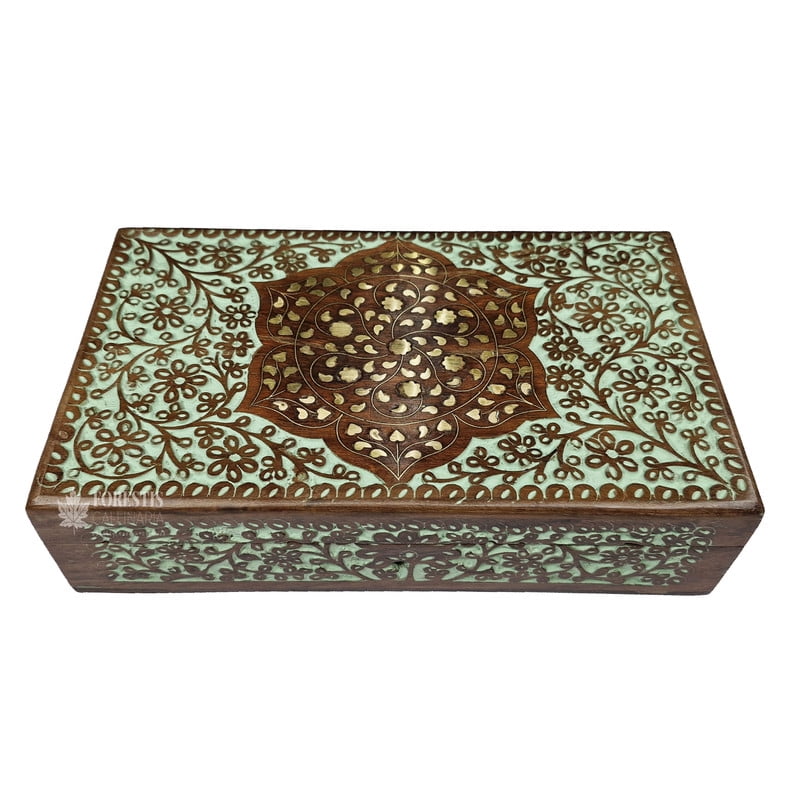FORESTIS GALLINARIA Handmade Decorative Wooden Jewelry Box, Kit, Vanity ...