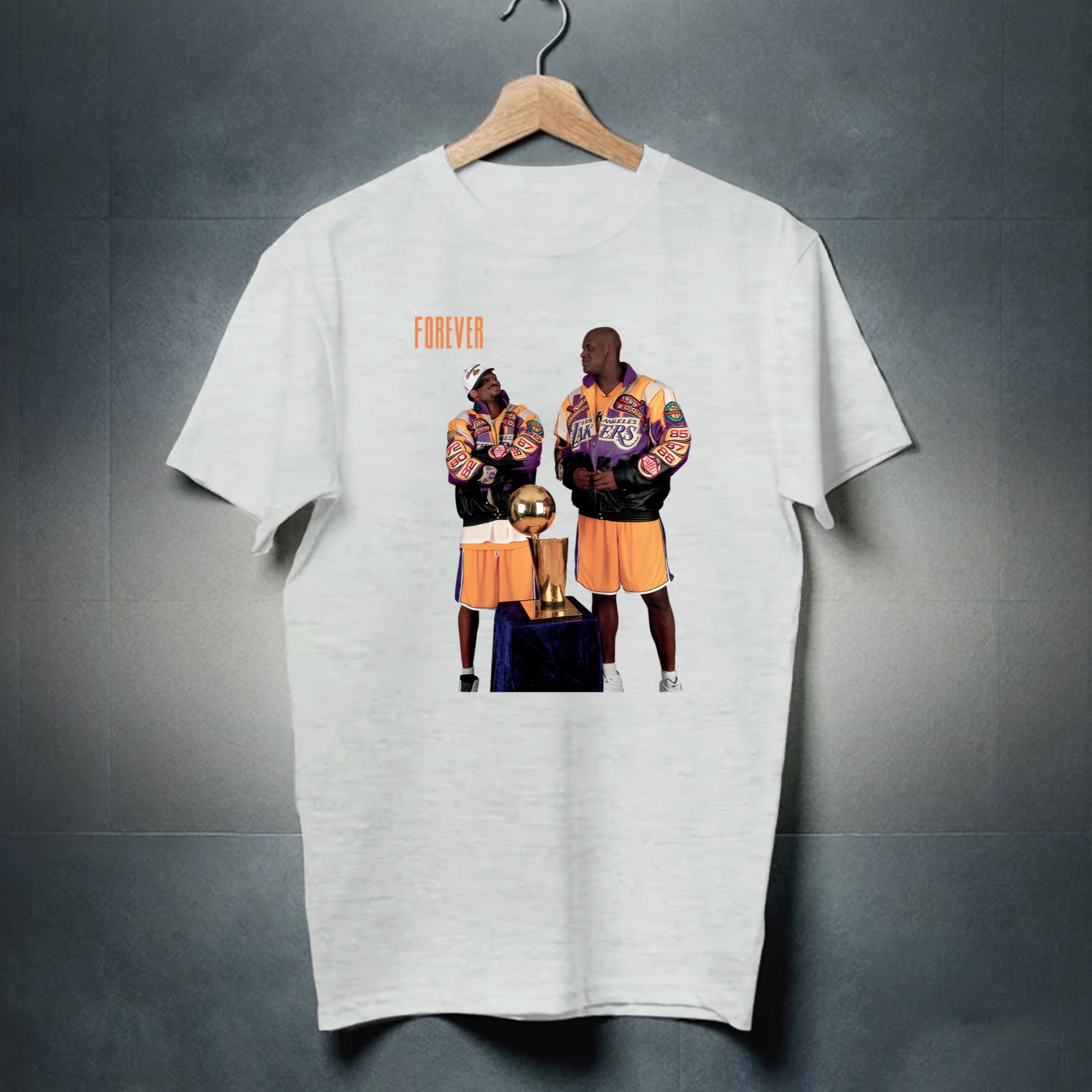 FOREVER Dynamic Duo Tribute Shirt, Basketball Legend Pair-Inspired Vintage Graphic Tee-TH5820 ...