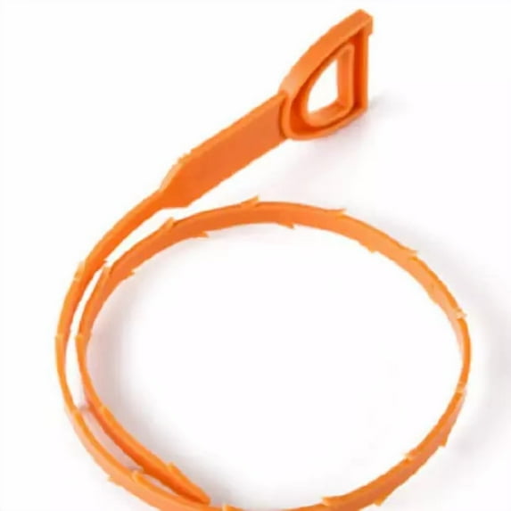 FORGE- 3Pcs New Snake Drain Sink Removes Clogged Hairs Bathroom Shower ...