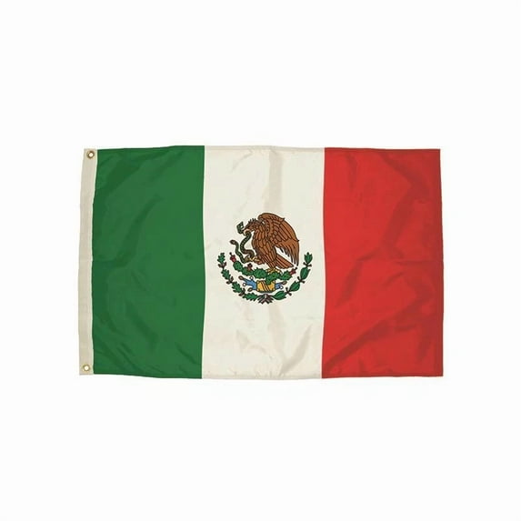 FORGE- 3X5 Mexico Mexican Flag Premium Polyester Banner Flag Fast Usa ...