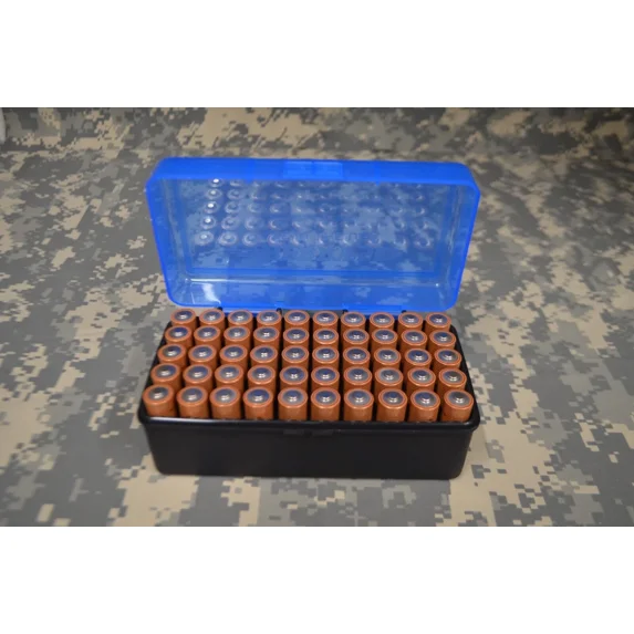 FORGE- Aa Battery Plastic Storage Box Bin Container Holds 50 Batteries ...